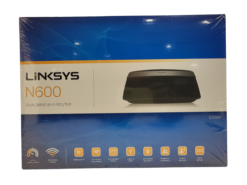 Linksys N600 Dual Band Wi-Fi Wireless-N Router E2500 - NEW Q$ | eBay