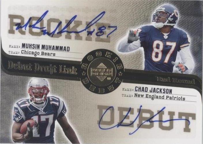 2006 Upper Deck Rookie Debut - Debut Draft Link Muhsin Muhammad, Chad ...