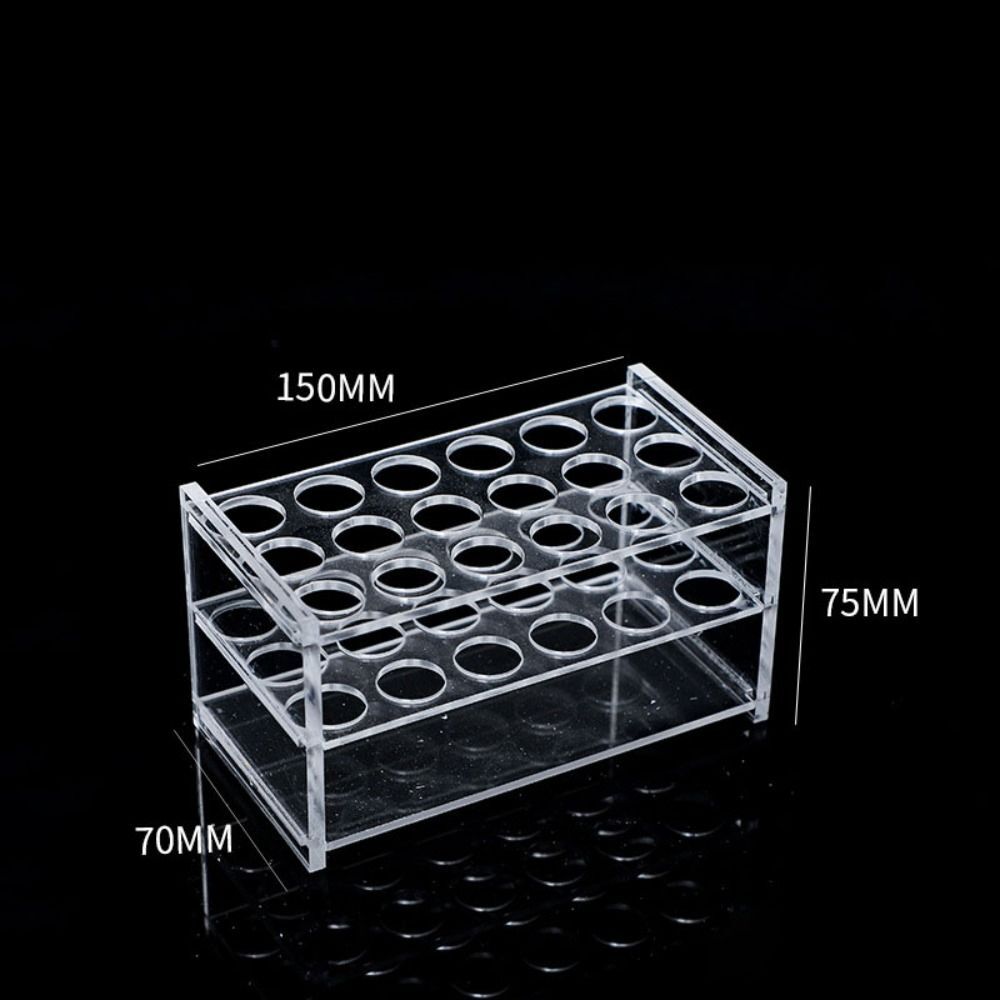 Clear Test Tube Rack Holder 17mm Centrifuge Tubes Rack Lab Stand Tubes ...