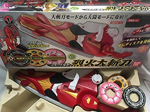 Used Power Rangers SAMURAI Shinkenger Rekka Daizantou Bandai Anime Free ...