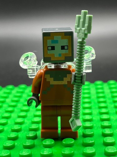 Lego Minecraft "DIVER" min109 21180 Minifigure Lot 417 | eBay