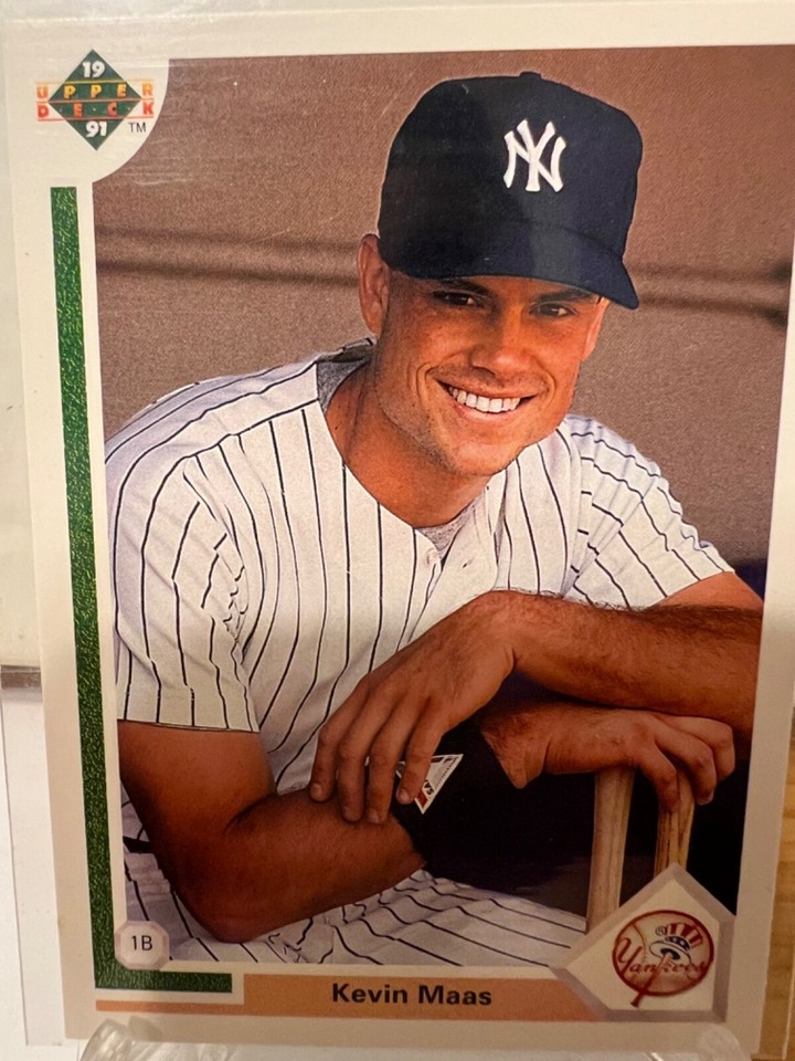 Kevin Maas New York Yankees 1st baseman Upper Deck 1993 card # 375 | eBay