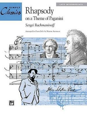 Rhapsody on Theme Paganini (Book, 1996) for sale online | eBay