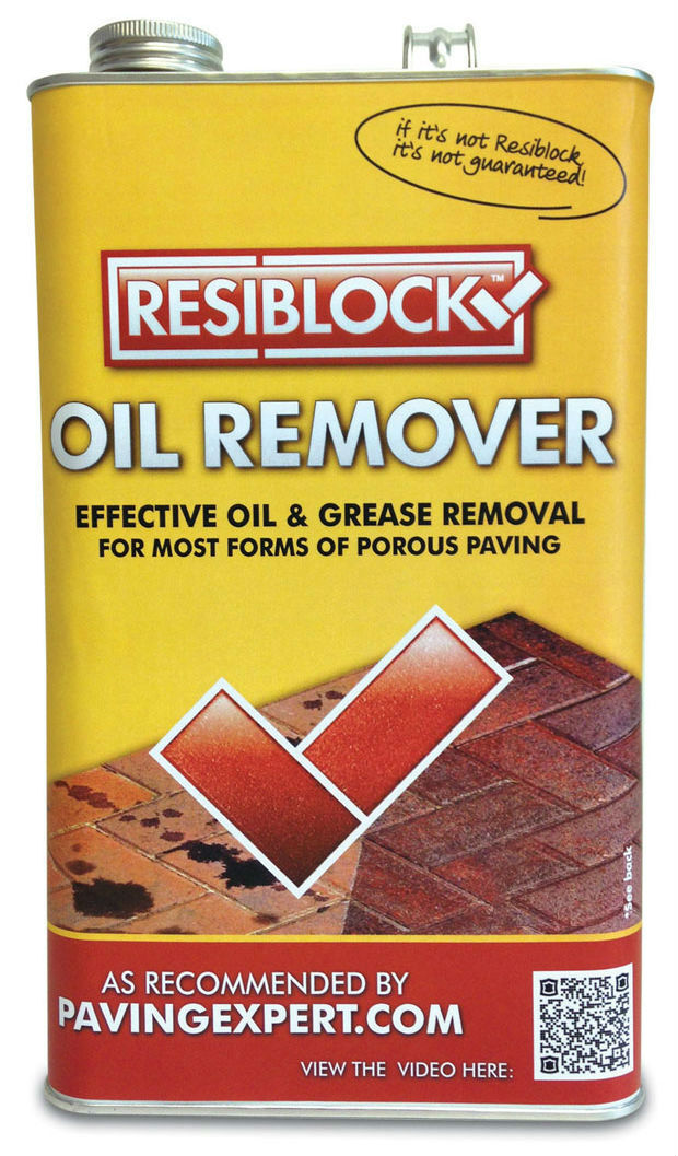 Resiblock Oil Remover 1ltr or 5ltr Enhance Clean Engine Grease Stains ...