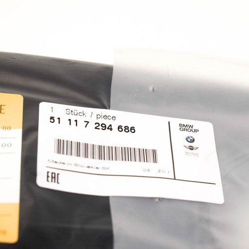 BMW 4 F32 RIGHT FOG LIGHT CLOSED GRILLE 51117294686 7294686 2016 NO ...