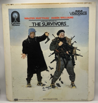 The SURVIVORS - CED COMEDY VIDEODISC Robin Willams, Walter Matthau | eBay