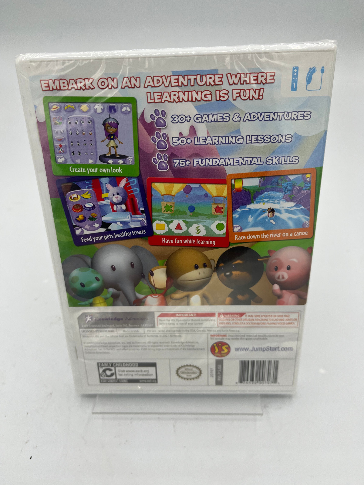JumpStart: Pet Rescue (Nintendo Wii, 2009) Complete BRAND NEW / SEALED ...