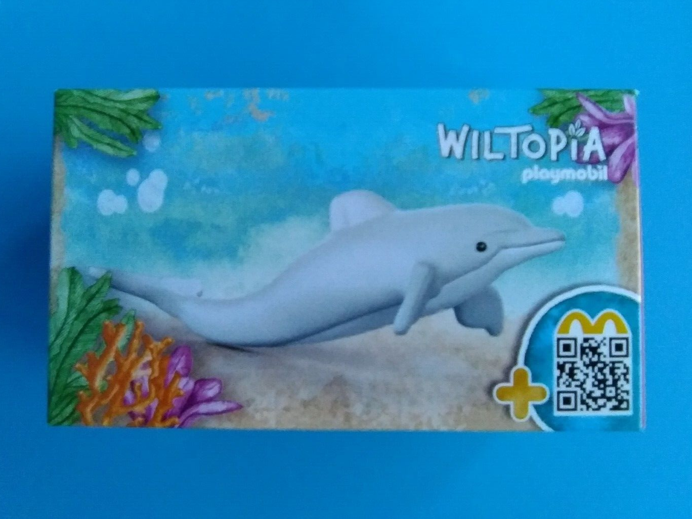 McDonalds 2024 PLAYMOBIL Wiltopia Dolphin ( Grey ) Toy Happy Meal ...