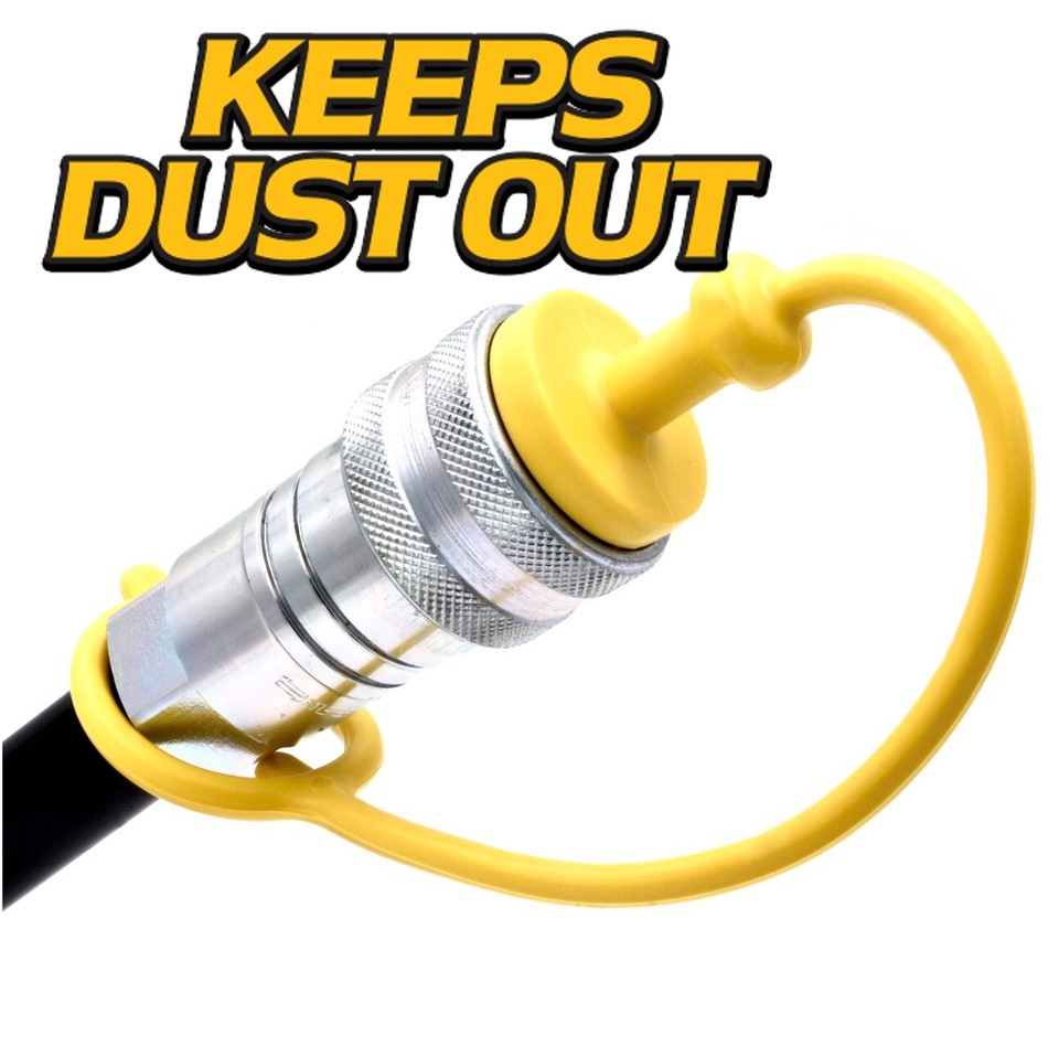 Black Hydraulic Cap & Plug for Kubota LA401 LA402 LA403 LA434 LA463 ...