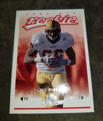 2003 Upper Deck MVP Football Card #413 Mike Pinkard Rookie Card ...