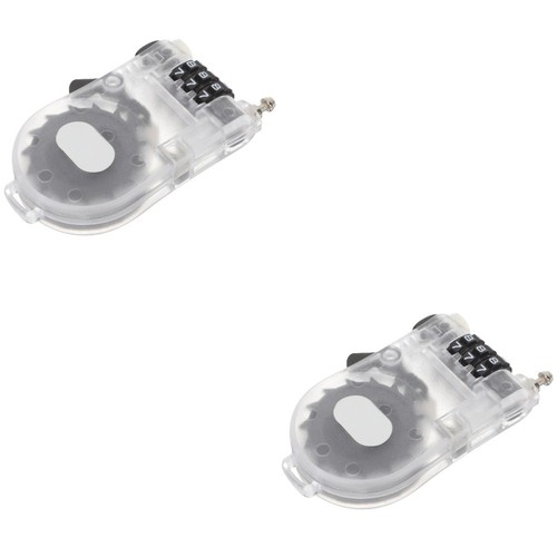 2 PCS Anti-theft Lock Combination for Snowboard Mountain Bike | eBay