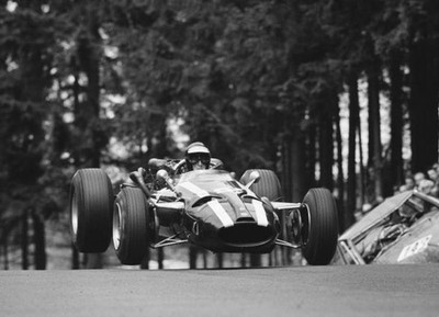 Jochen Rindt Cooper T81 Maserati German GP at Nurburgring August 0- Old ...