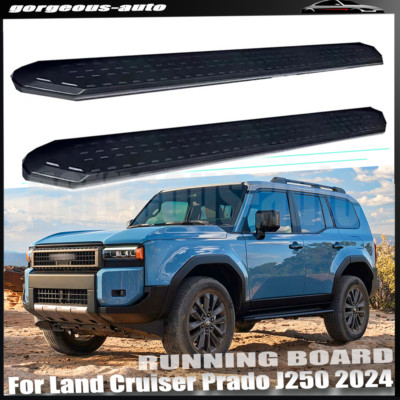 2pcs Running Board Side Step Accessories for Land Crusier Prado LC250 ...