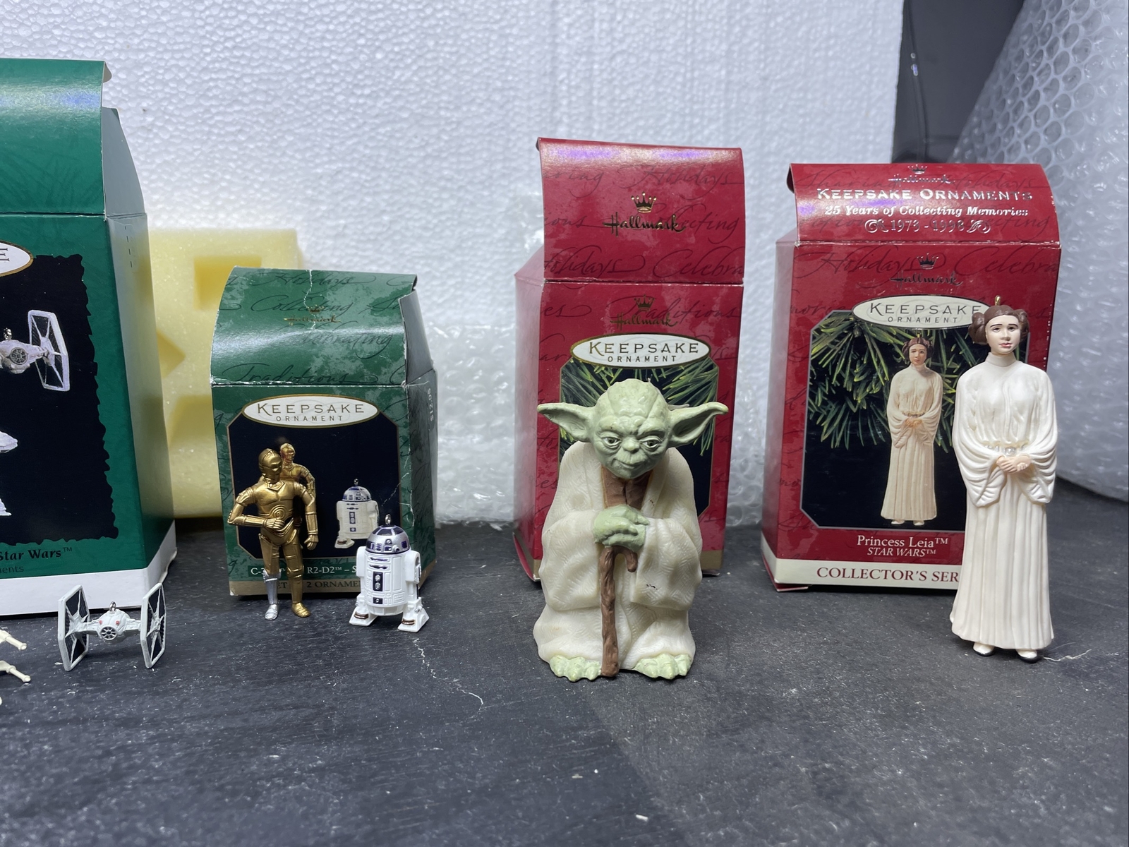 Star Wars Hallmark Keepsake Ornament Lot Of 6 | eBay