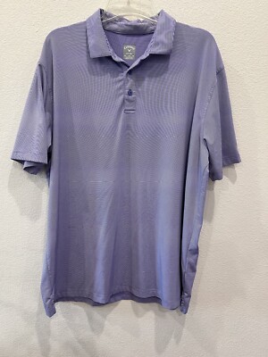 Callaway Opti Dri XXL Purple/White Stripe Polo | eBay