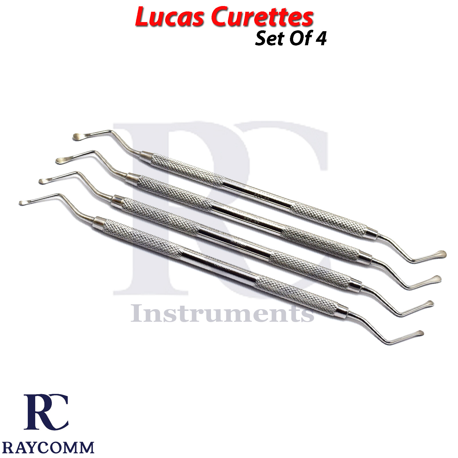 Surgical Periodontal Lucas Bone Curettes Tooth Socket Cyst Removal Tool ...