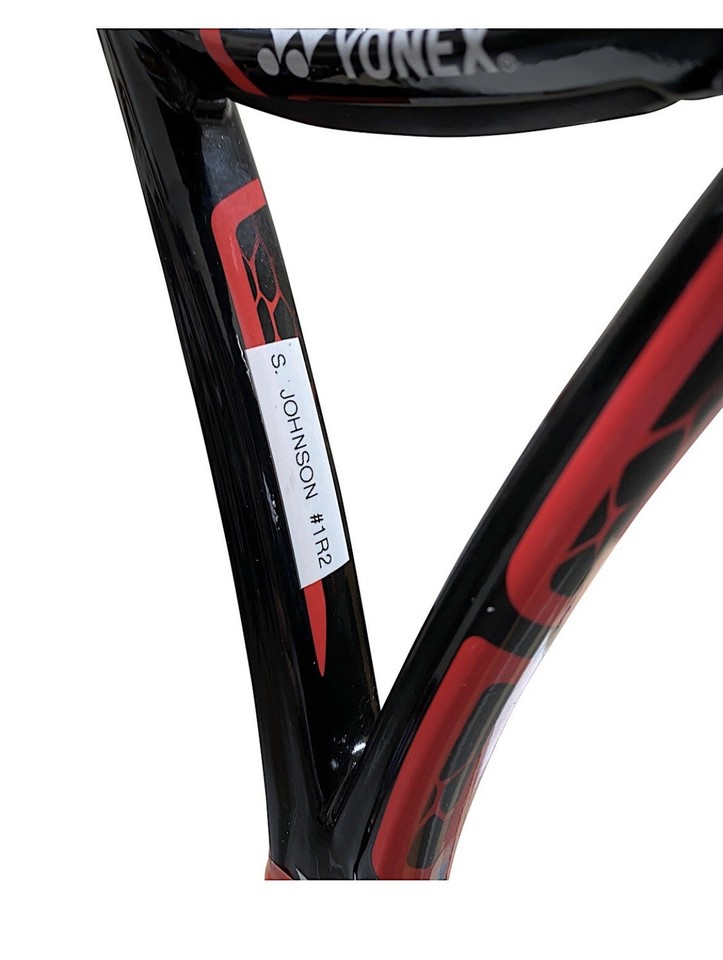 Steve Johnson Match Used Yonex VCore SV 98 Tennis Racket - Signed on ...