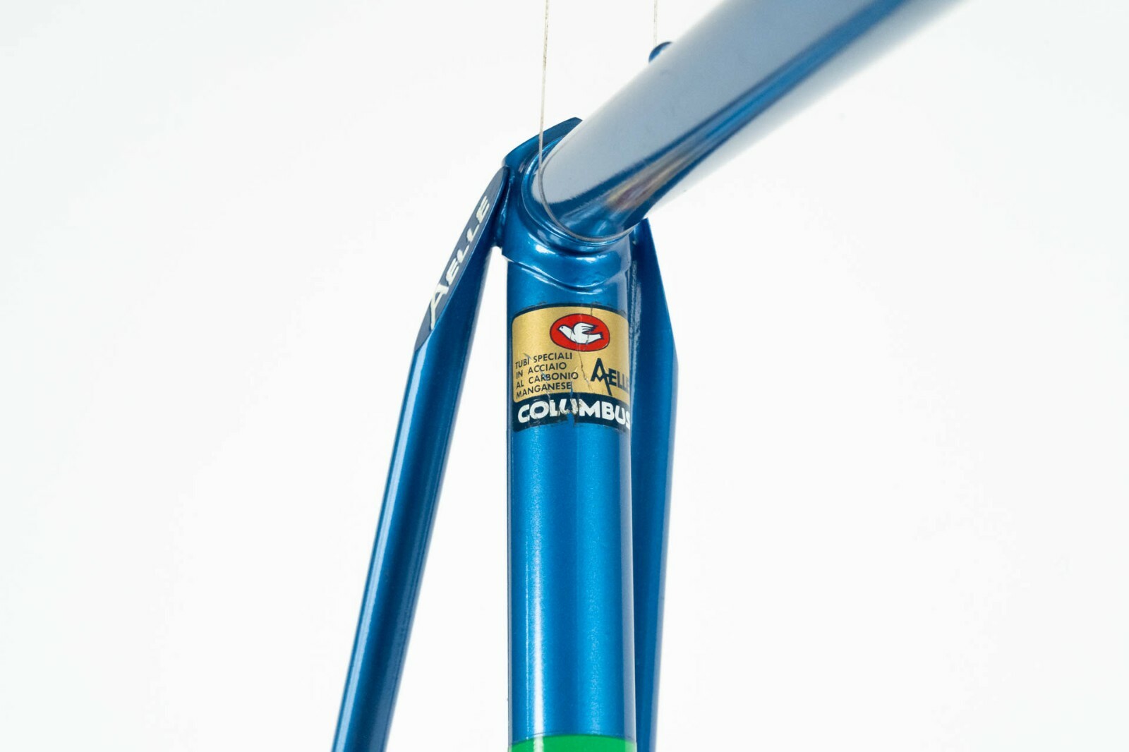 NOS MESSINA COLUMBUS AELLE STEEL FRAMESET FRAME 70s CAMPAGNOLO VINTAGE ...