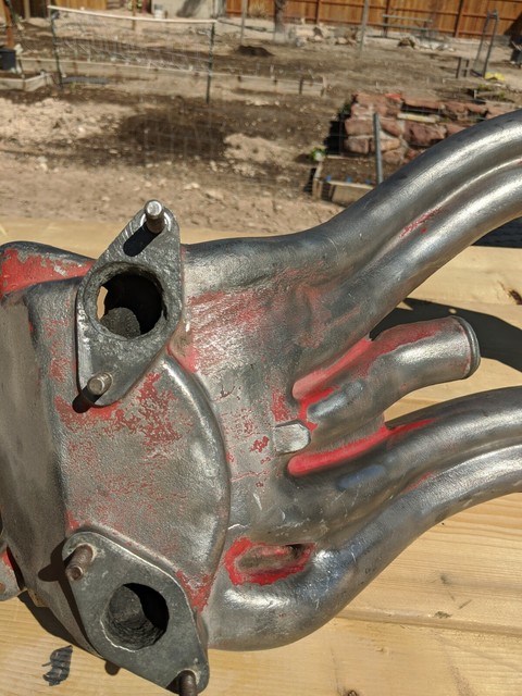 CHRYSLER 413 Dual Quad Crossram Intake Manifold Mopar 2x4bbl 1947162 ...