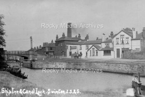 Esp-19 Ship Inn & Canal Lock, Swinton, Salford, Lancashire. Photo | eBay