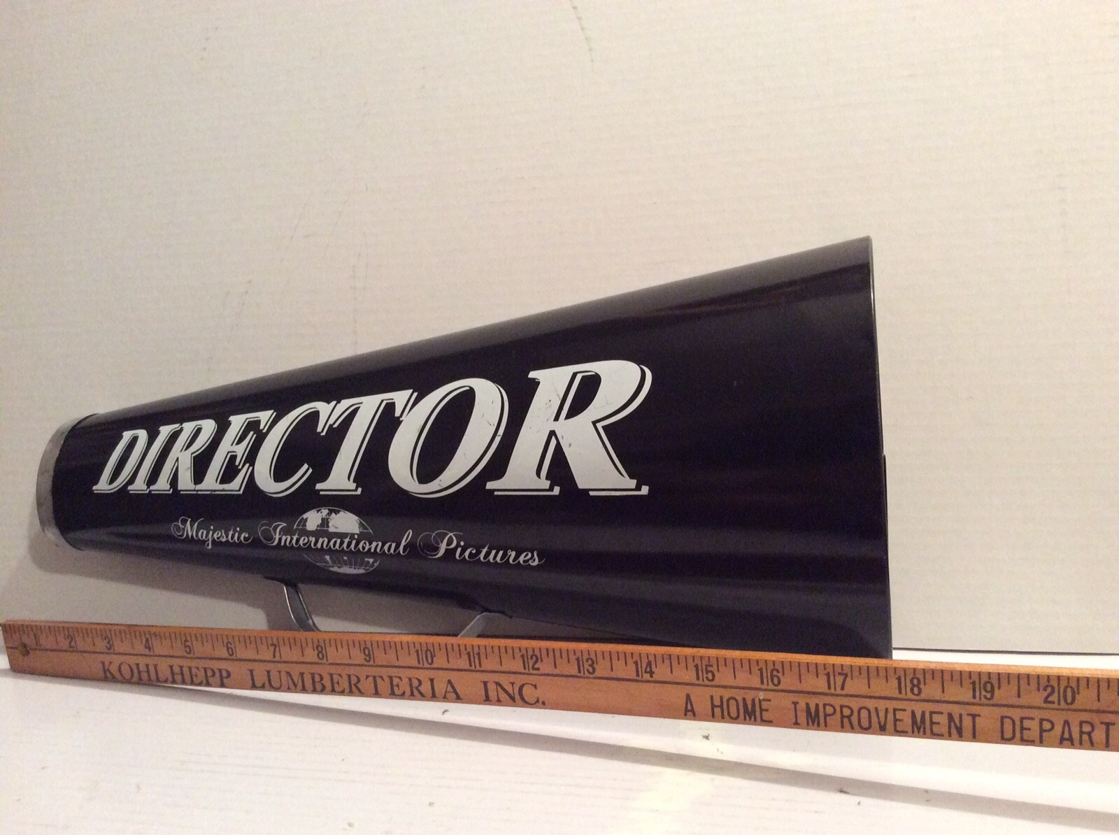 2008 METAL DIRECTOR'S MEGAPHONE ART FOR WALL | eBay