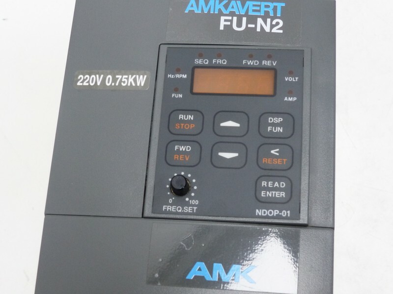 AMK Amkavert FU-N2 Inverter E-2007 230V 0,75kw 1,7kVA 220-204V Top ...