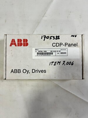 ABB 68281059 CDP-312R SP Set Control Panel | eBay