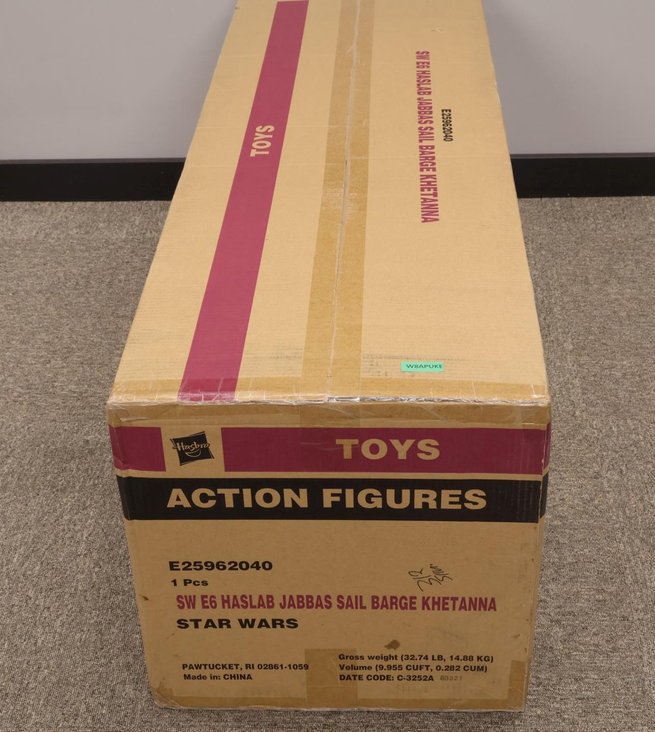 The Khetanna Jabba's Sail Barge Star Wars 1999 Hasbro Haslab NEW MISB ...