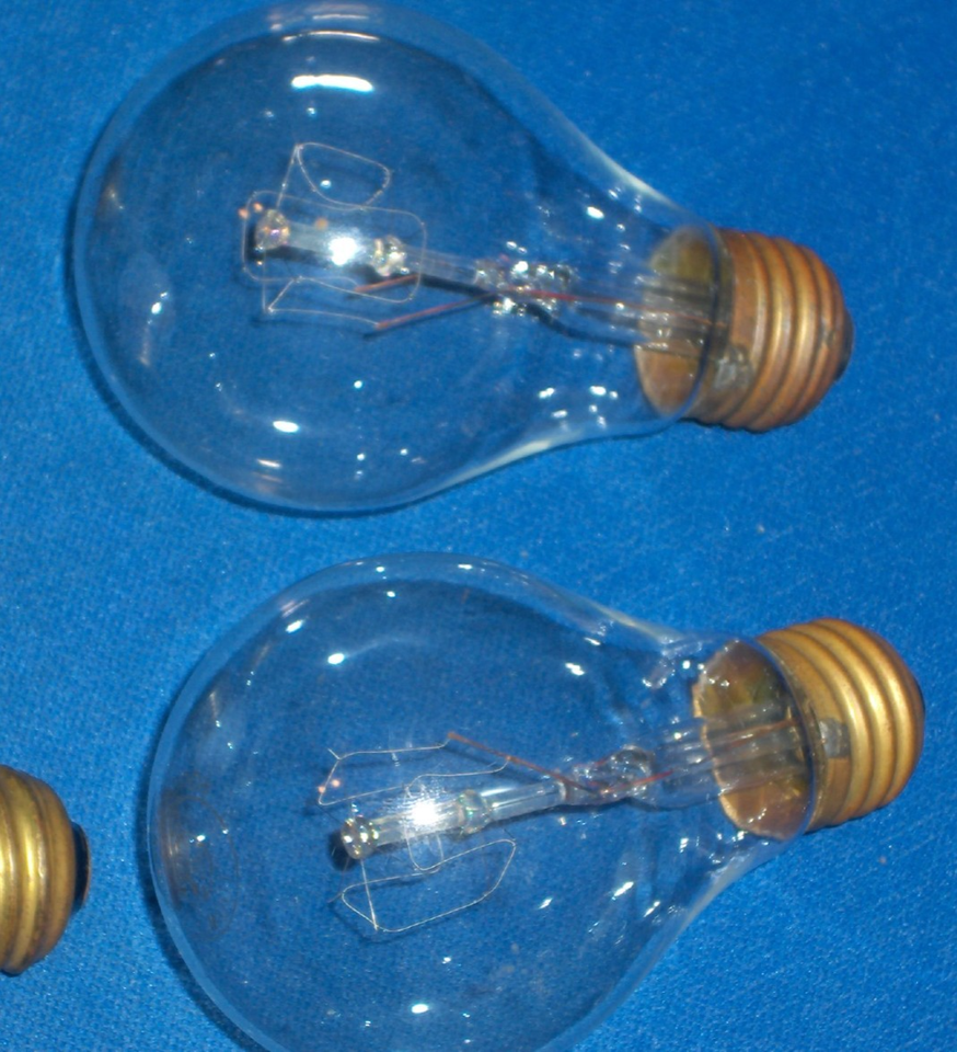 6 GE Mazda & GE Test or Prototype light bulbs circa 1940s-70's General ...