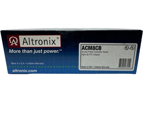 NEW SEALED ALTRONIX ACM8CB 8 PTC Outputs Access Power Controller Board ...