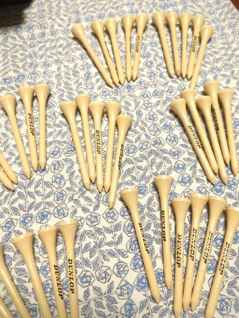 Long Tee Dunlop Wooden 36 Pieces Limited Edition Rare Golf Ball Model ...