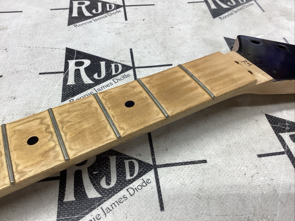 Warmoth Nomad Tiltback Electric Guitar Neck Relic Maple Locking | eBay