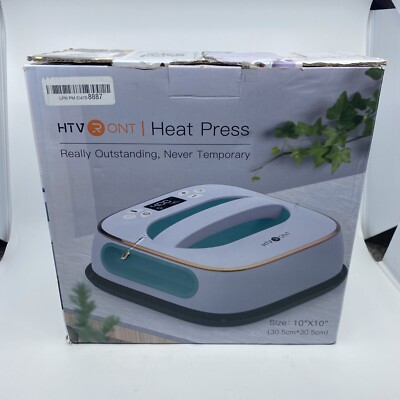 HTVRONT Heat Press Machine for T-Shirts & HTV Vinyl Projects Mint 10 ...