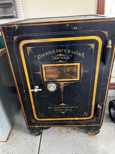 Antque Safe - Early 1900's Diebold & Lock Combination Safe. Fully ...
