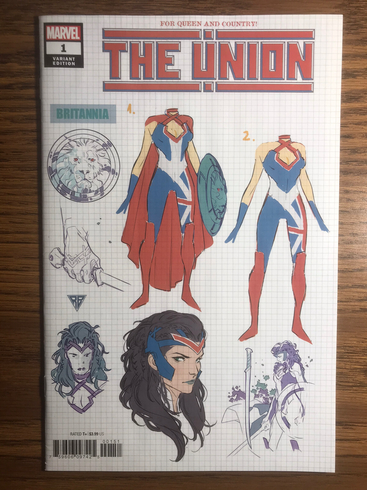 THE UNION 1 NM/NM+ VARIANT RB Silva Design Cover KELPIE CHOIR MARVEL COMICS 2021 | eBay