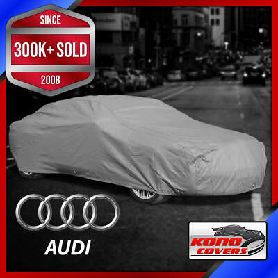 AUDI [OUTDOOR] CAR COVER ?? 100% Waterproof ?? 100% All-Weather ?CUSTOM ...