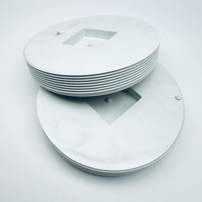 2-PACK 6" PVC COUNTERSUNK PLUG THREADED SDR35 | eBay