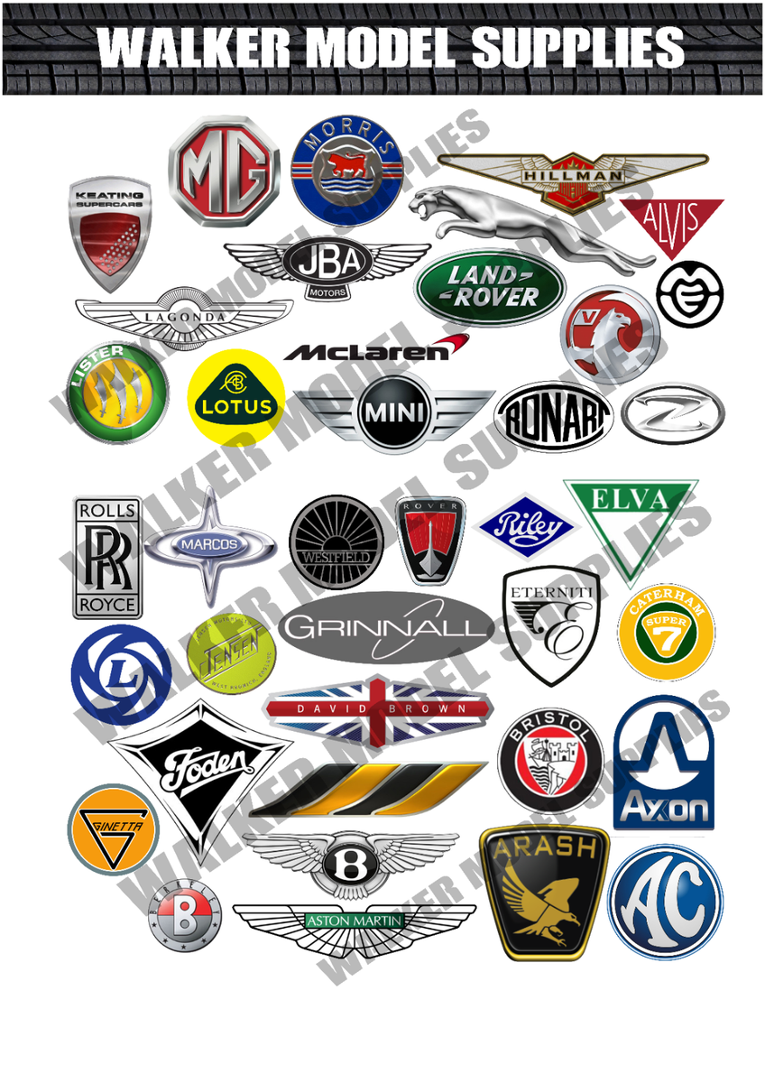 British Car Companies Logo