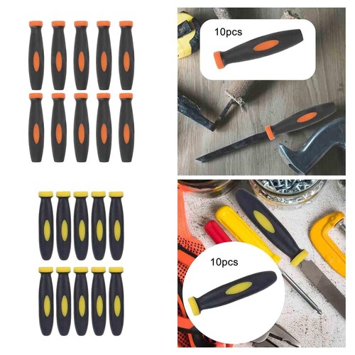 10 Pieces Rubber File Handles, File Accessories, Hand Tools Handles for ...