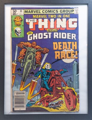Marvel Two-In-One #80 The Thing & Ghost Rider Death Race! | eBay
