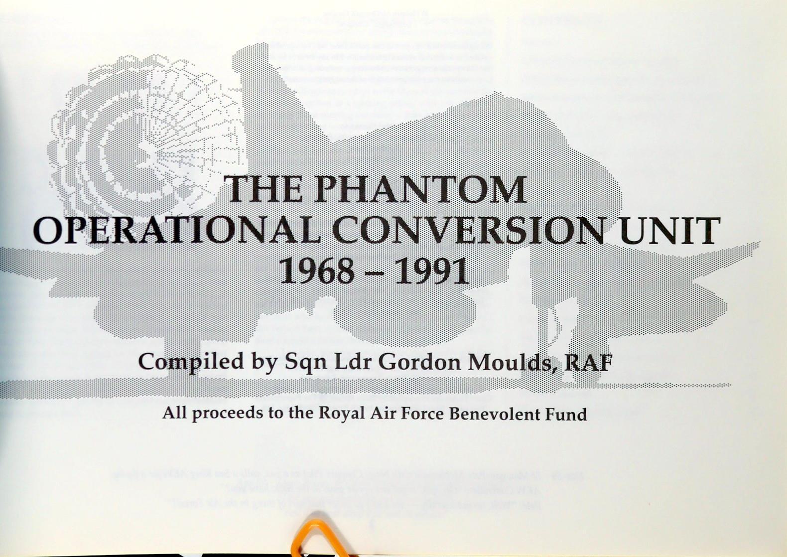 Gordon Moulds The F-4 Phantom Operational Conversion Unit 1968-1991 ...