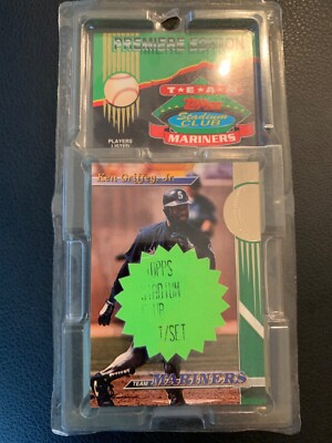 Topps 1993 Premiere Edition Team Mariners. Ken Griffey Jr. | eBay