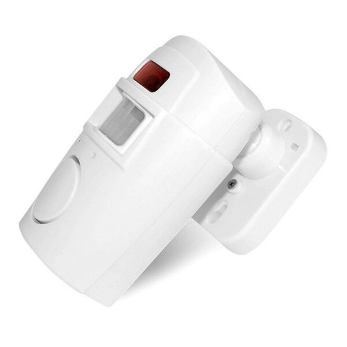 Remote Control PIR Activated Motion Sensor Alarm Kit Battery Operated ...