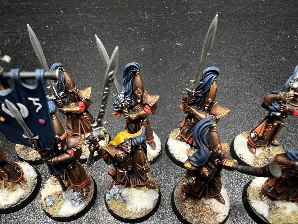 Warhammer Order High Elves swordmaster of hoeth x10 well painted | eBay