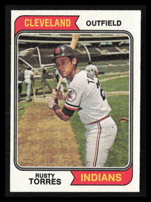 Rusty Torres 1974 Topps #499 Cleveland Indians | eBay