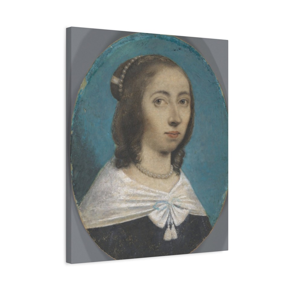 Anna Maria van Schurman - Portret van een vrouw - Canvas Wall Art | eBay UK