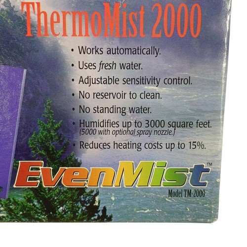 ThermoMist 2000 Whole House Furnace Mounted Humidifier Model TM2000 ...