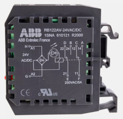 ABB RB122AV-24VAC/DC-1SNA-610121-R2000 Proximity Switch Used | eBay