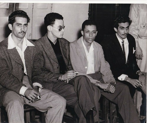 CUBAN MAFIA Gangster ELIZALDE PORTRAIT POLICE STATION 1950s ORIGINAL ...