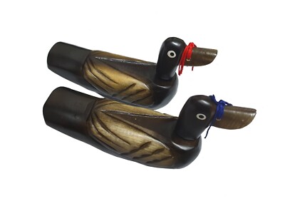 6 1/2" KOREAN WEDDING DUCKS GEESE WOODEN GOOSE WEDDING GEESE SIZE M | eBay